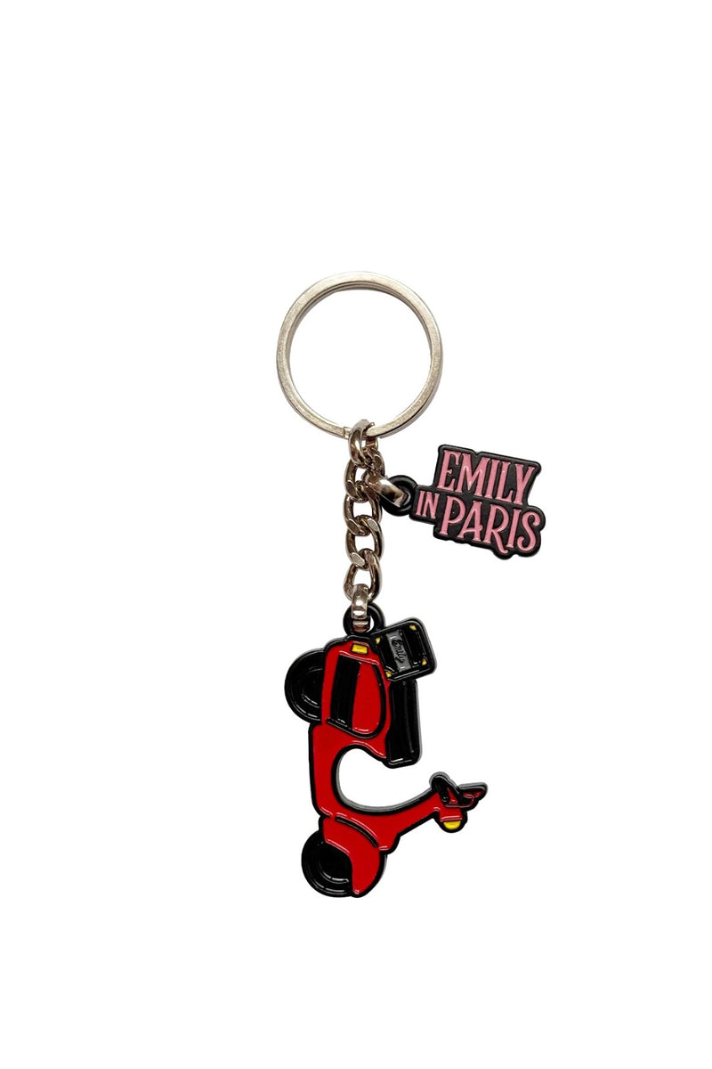 Emily in Paris Motorcycle Anahtarlık– Space License