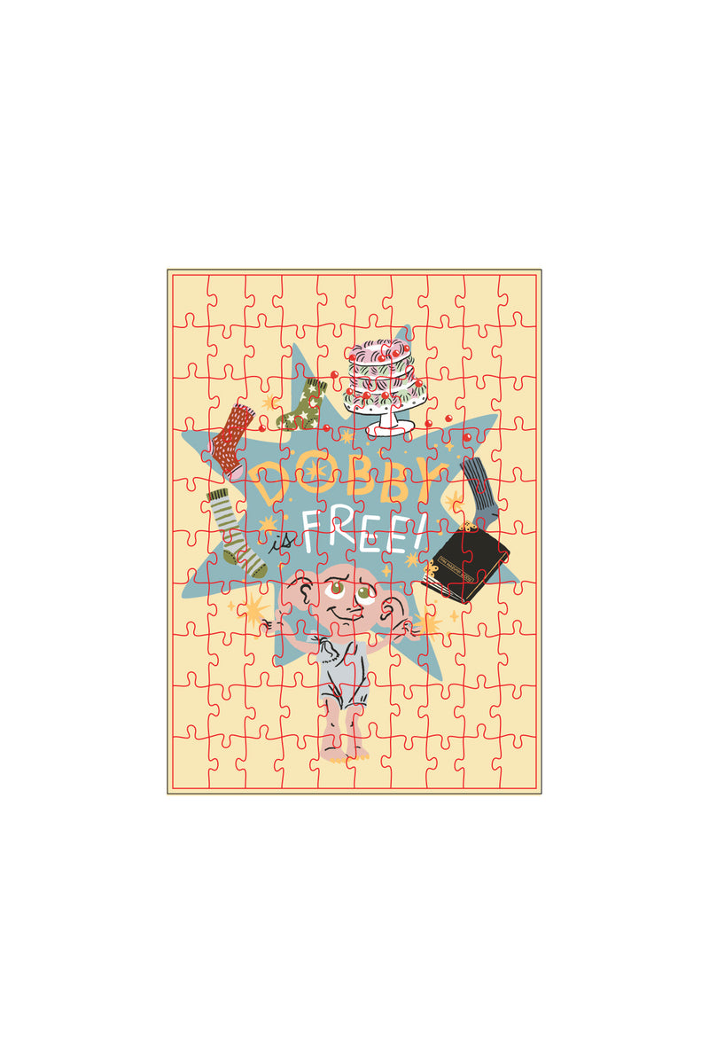Harry Potter Dobby Free 100 Parça Puzzle– Space License